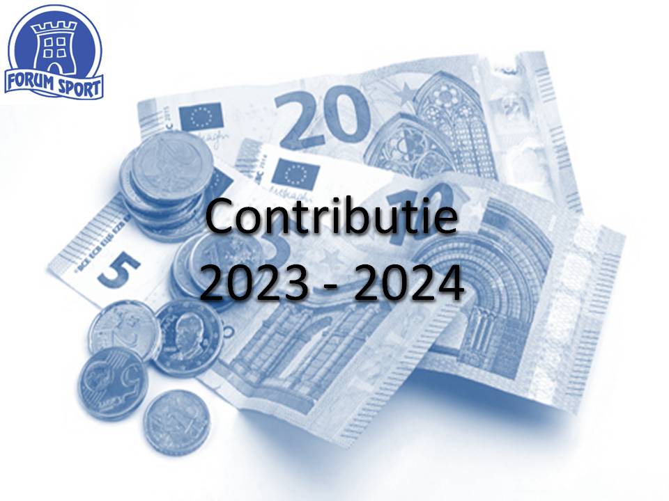 Informatie over de contributie 2023-2024. | Forum Sport