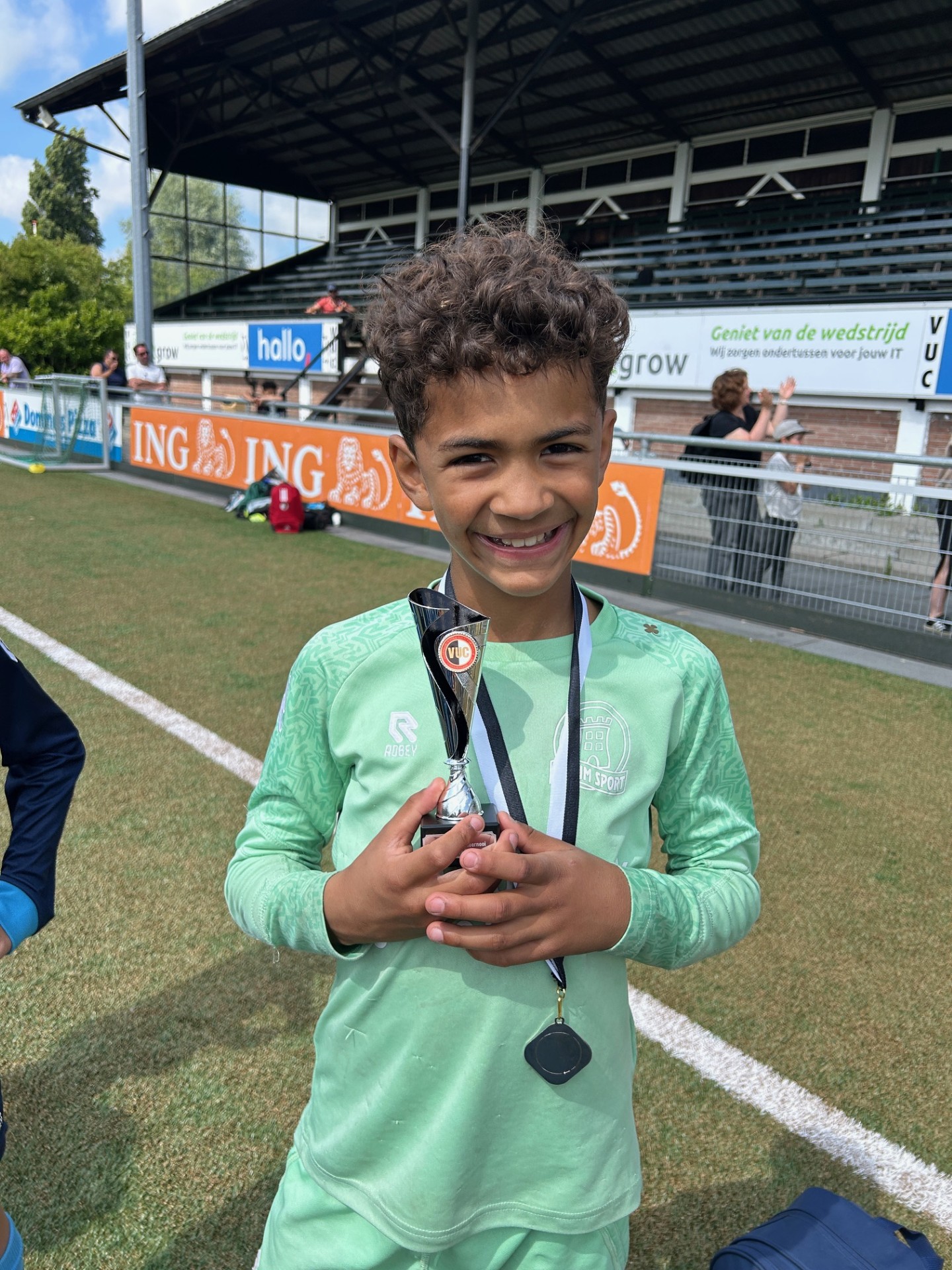 Luca Blijd is de pupil van de week bij de wedstrijd Forum Sport - Den ...